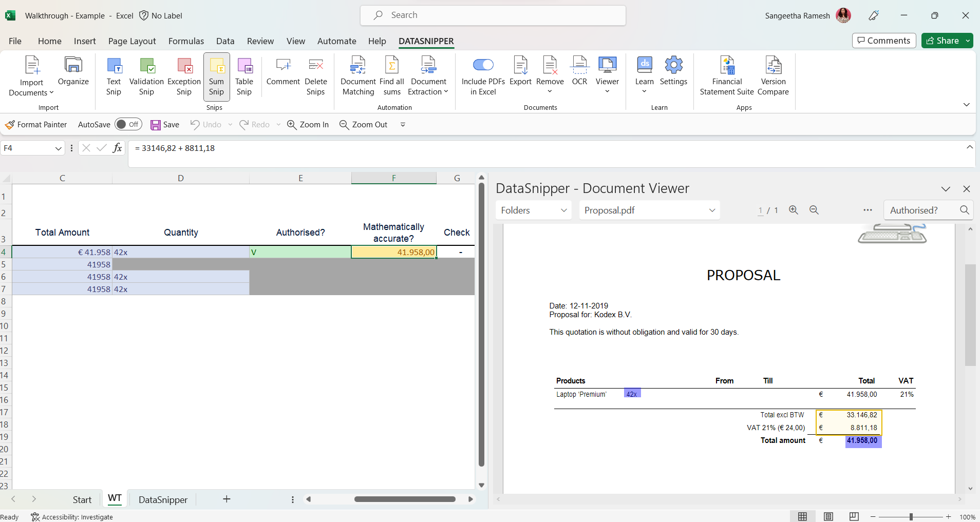 Como documentar um Walkthrough